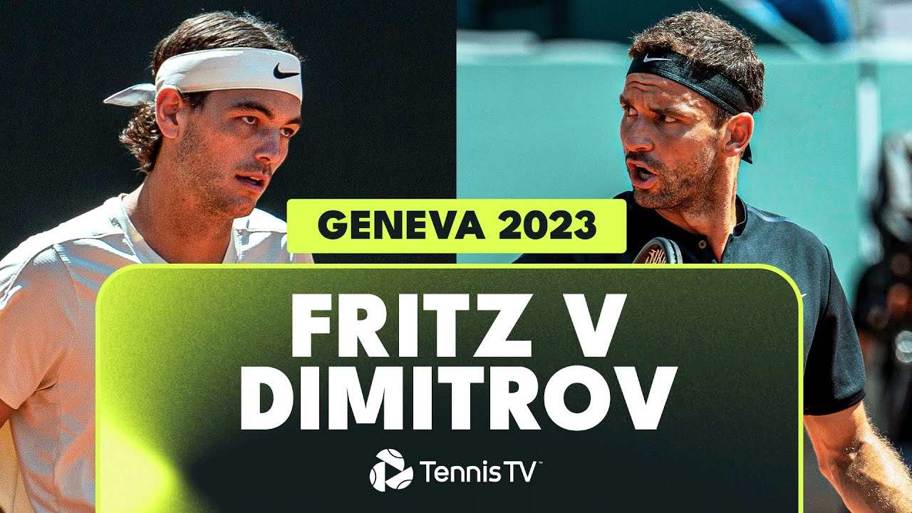 EPIC Grigor Dimitrov vs Taylor Fritz Semi-Final | Geneva 2023 Highlights | テニスはフラミンゴにまかせろ！