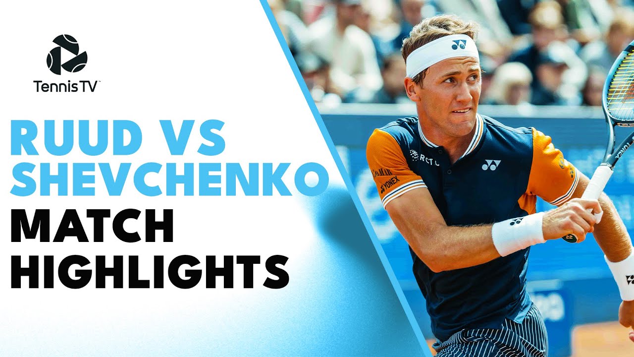 Casper Ruud Takes On Alexander Shevchenko In Bastad! | Bastad 2023 Highlights | テニスはフラミンゴにまかせろ！