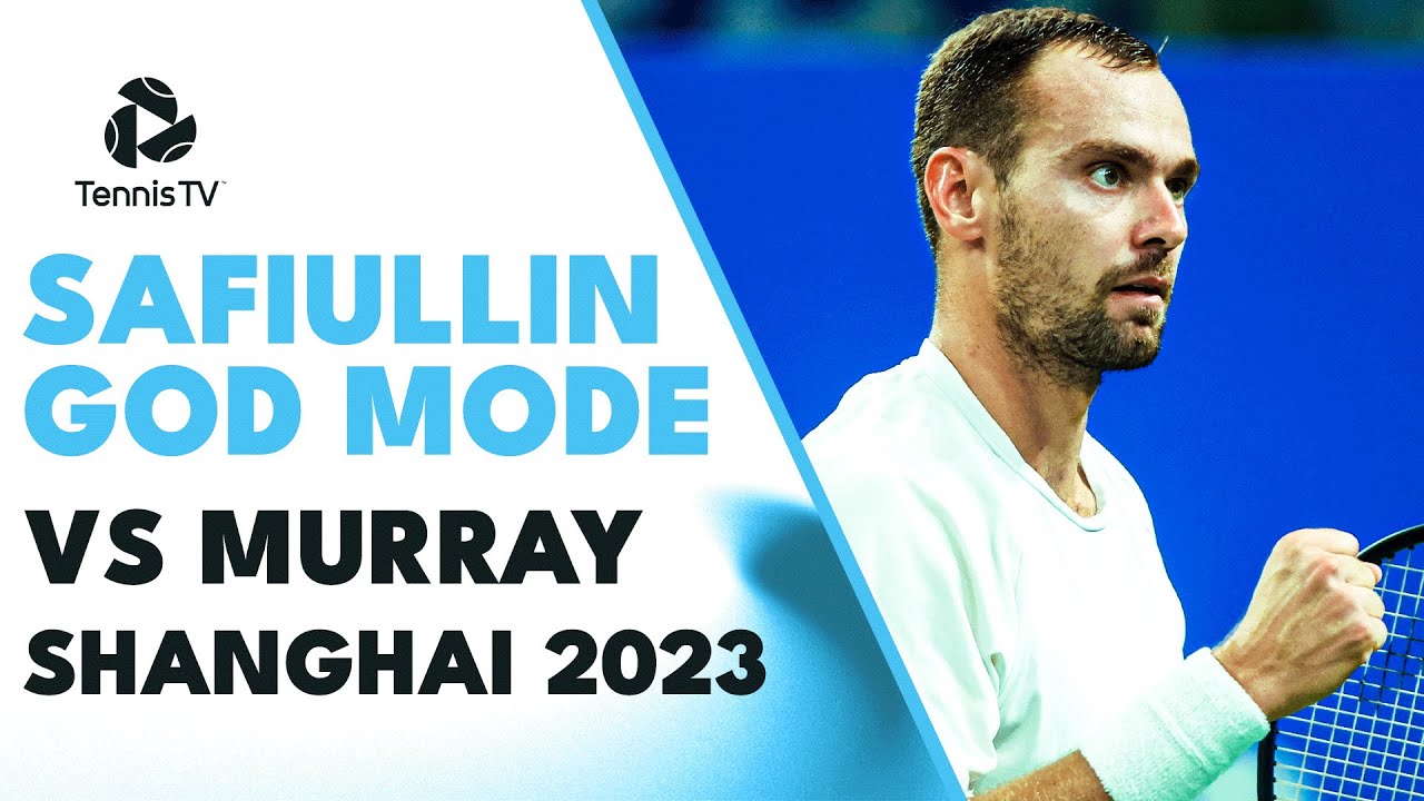 Roman Safiullin GOD MODE vs Andy Murray | Shanghai 2023 Highlights | テニスはフラミンゴにまかせろ！