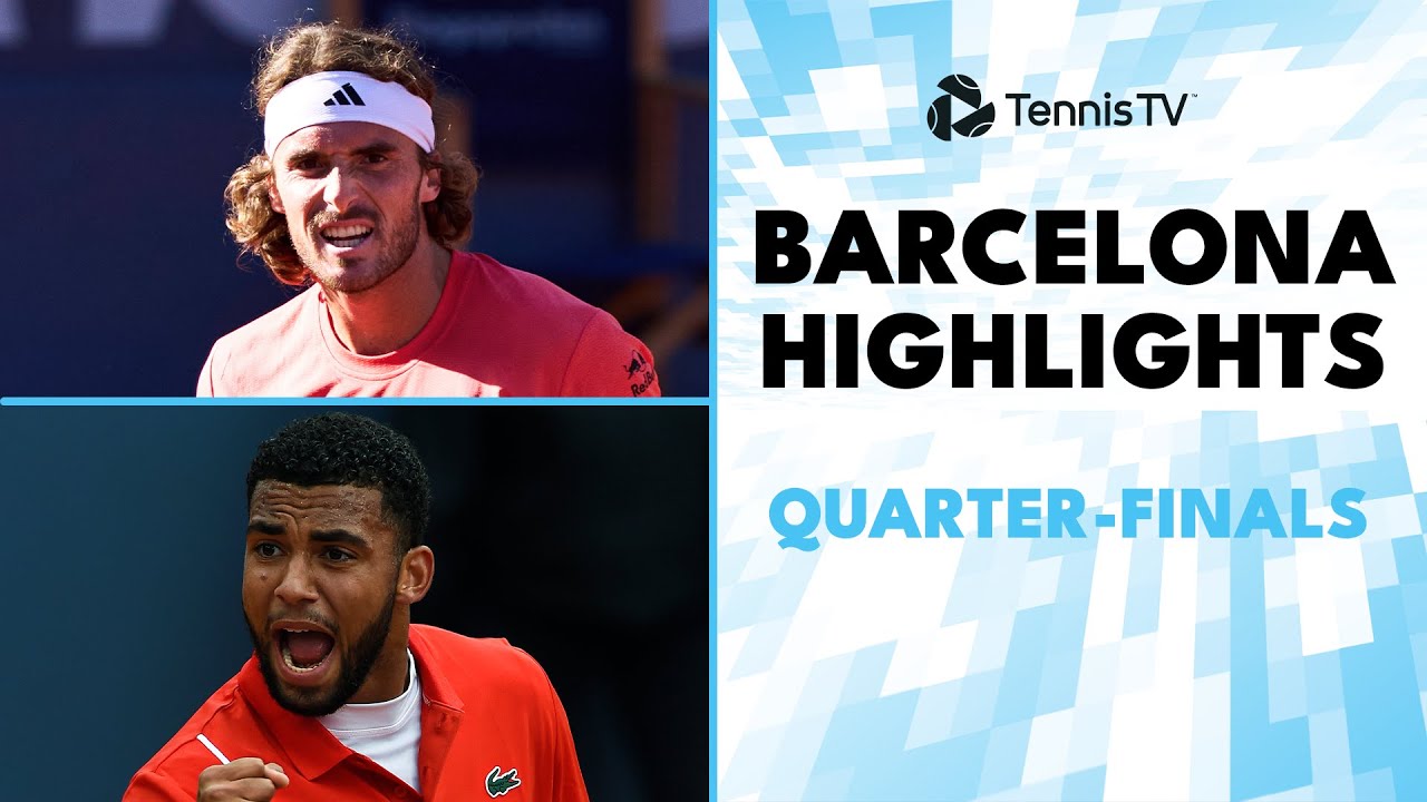 Tsitsipas vs Diaz Acosta; Ruud Faces Arnaldi; Fils & More Play | Barcelona Quarter-Final ...