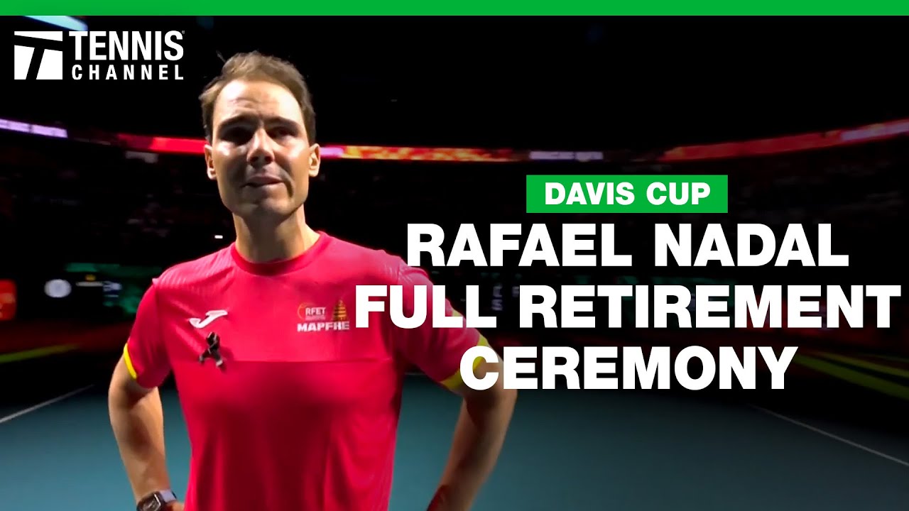 Rafael Nadal’s Full Retirement Ceremony | 2024 Davis Cup Finals | テニスはフラミンゴにまかせろ！
