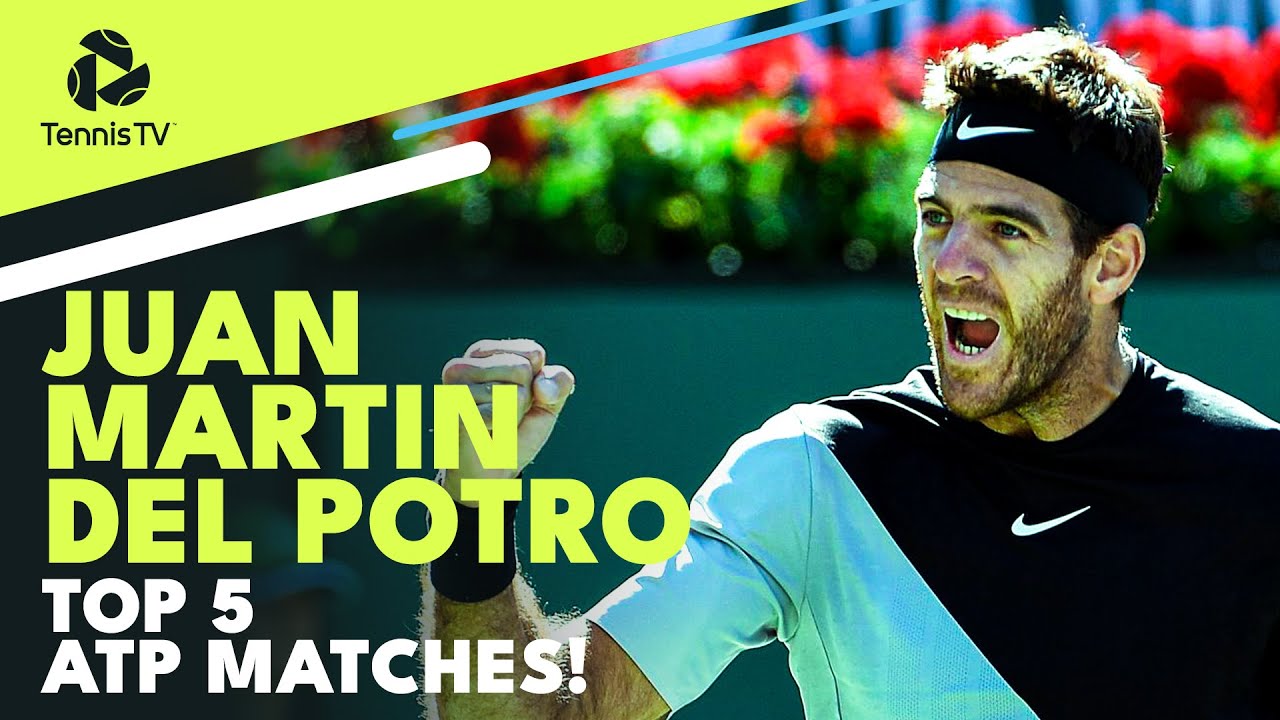 Top 5 Juan Martin del Potro ATP Matches! | テニスはフラミンゴにまかせろ！