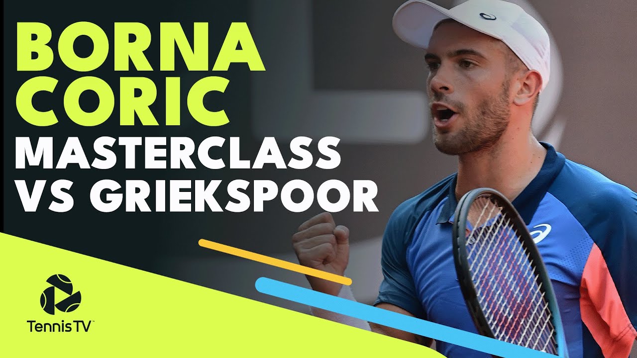 Borna Coric Masterclass vs Tallon Griekspoor | Hamburg 2022 | テニスはフラミンゴ ... Borna Coric Masterclass vs Tallon Griekspoor | Hamburg 2022 | テニスはフラミンゴ ...