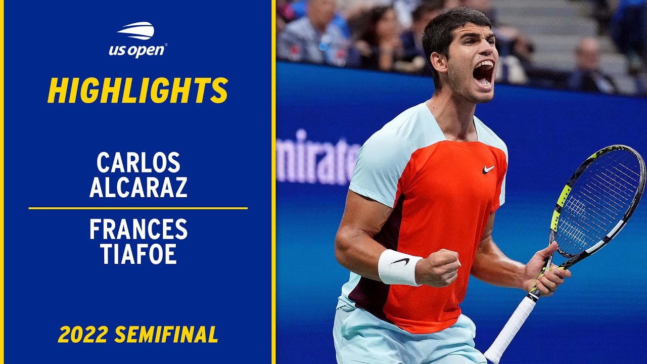 Carlos Alcaraz vs. Frances Tiafoe Highlights | 2022 US Open Semifinal | テニスはフラミンゴにまかせろ！