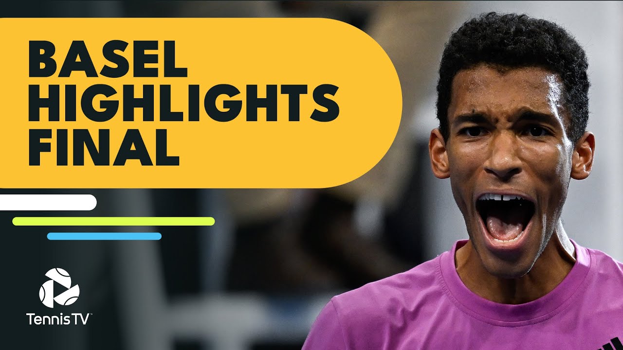 Felix Auger-Aliassime Takes On Holger Rune For The Title | Basel 2022 Final Highlights | テニスは ...