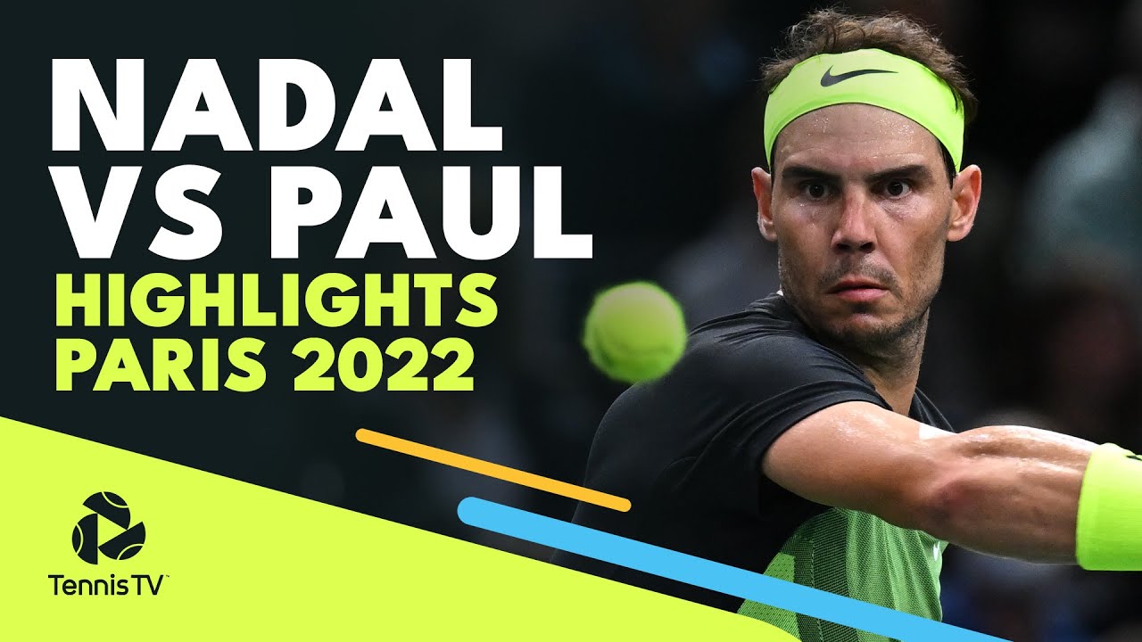 Rafa Nadal Vs Tommy Paul | Paris 2022 Highlights | テニスはフラミンゴにまかせろ！