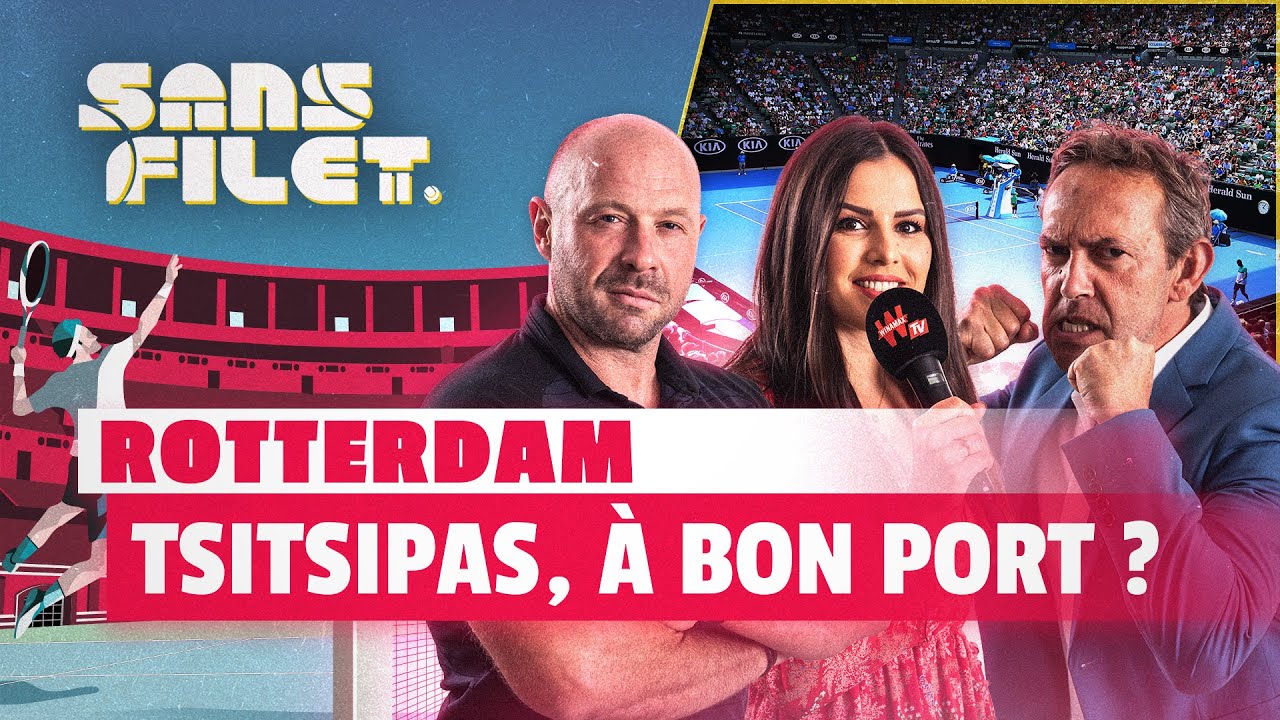 ATP Rotterdam : Tsitsipas, entrée réussie ? (Tennis) | テニスはフラミンゴにまかせろ！