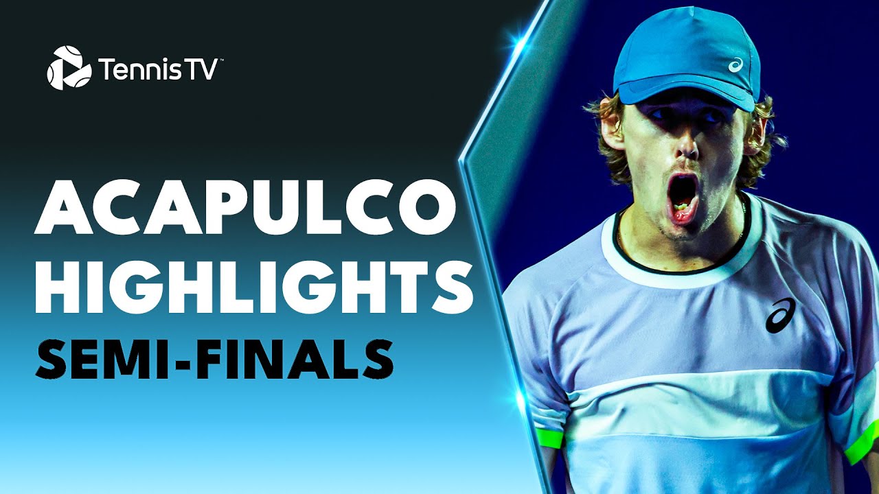 Paul & Fritz Reunite; Rune Battles De Minaur | Acapulco 2023 Semi-Final ...