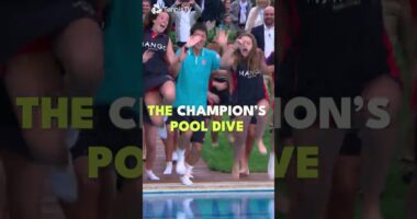 Champions Only Do This In Barcelona | テニスはフラミンゴにまかせろ！