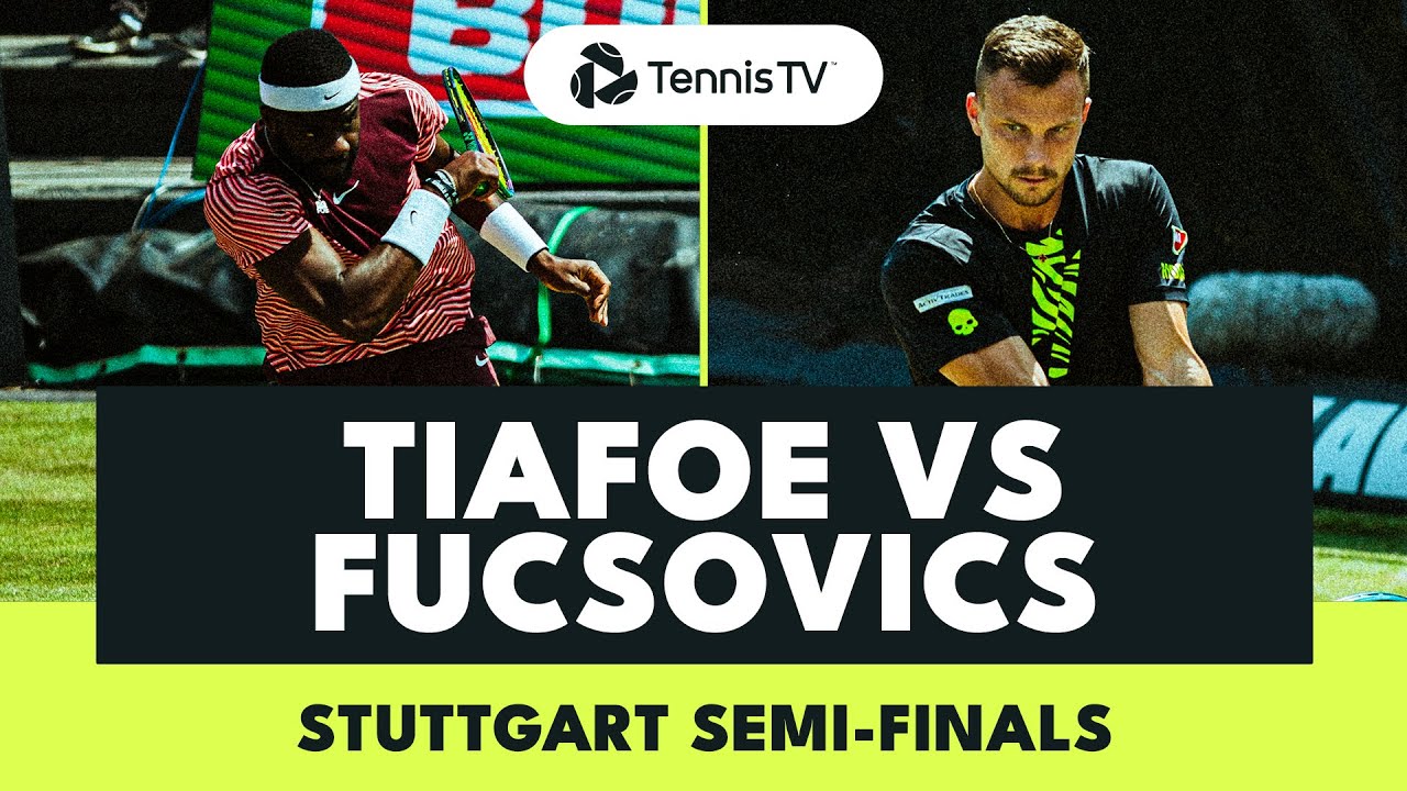 Frances Tiafoe vs Marton Fucsovics Highlights | Stuttgart 2023 Semi ...