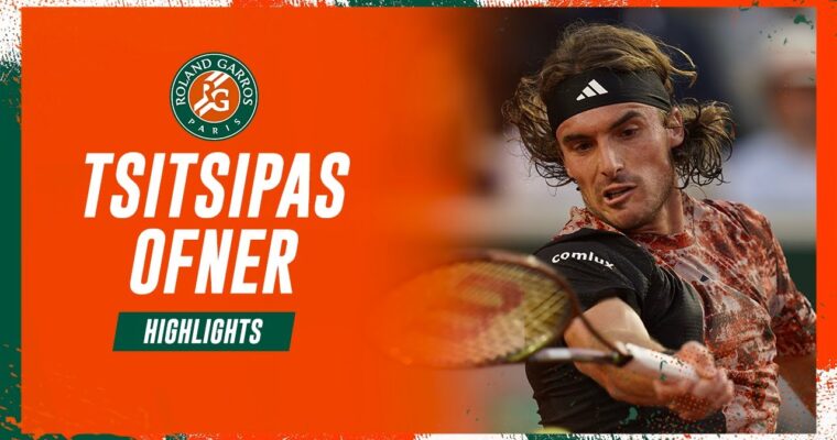 Stefanos Tsitsipas vs Sebastian Ofner – Round 4 Highlights I Roland ...