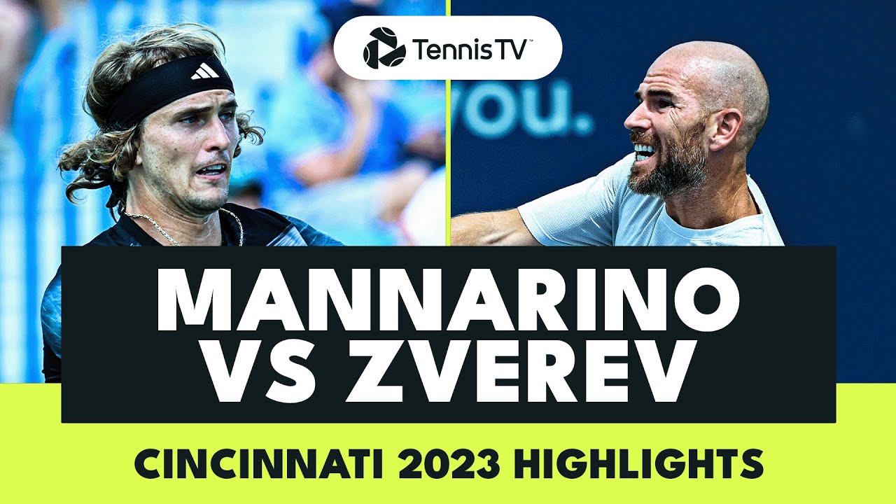 Alexander Zverev vs Adrian Mannarino Quarter-Final | Cincinnati 2023 Highlights | テニスはフラミンゴにまかせろ！