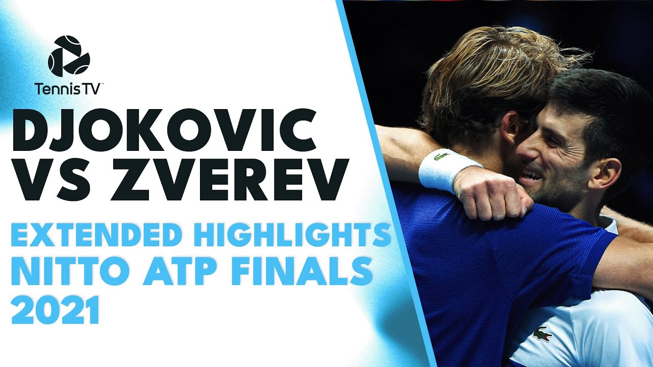 Novak Djokovic vs Alexander Zverev Extended Highlights | Nitto ATP ...