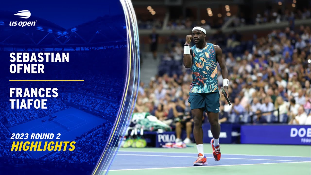 Sebastian Ofner vs. Frances Tiafoe Highlights | 2023 US Open Round 2 | テニスはフラミンゴにまかせろ！