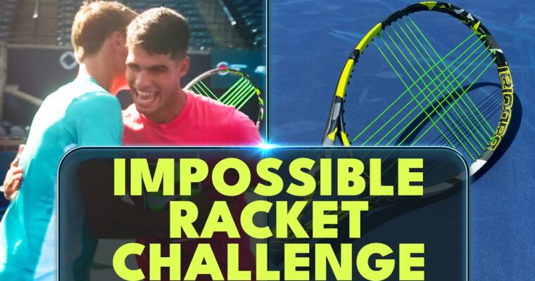 Tennis Stars Carlos Alcaraz & Holger Rune Play With ‘Impossible ...