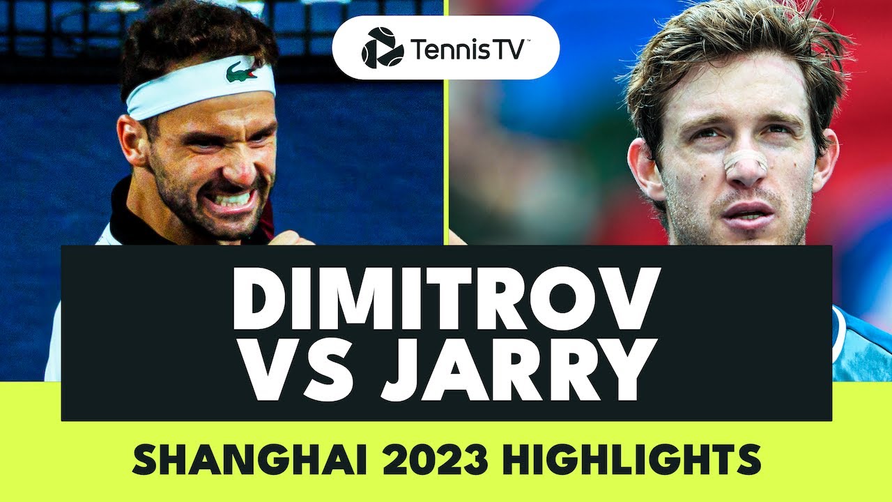 Grigor Dimitrov vs Nico Jarry Quarter-Final Highlights | Shanghai 2023 | テニスはフラミンゴにまかせろ！