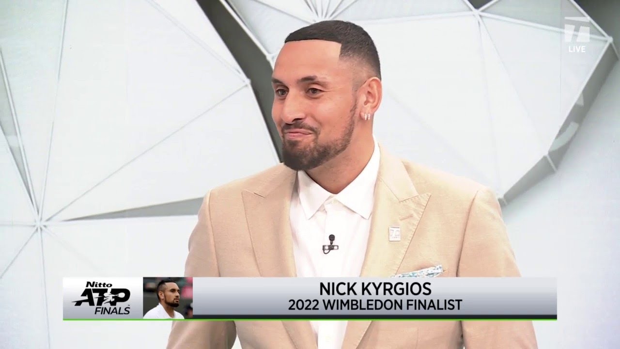 Nick Kyrgios Makes Tennis Channel Debut | テニスはフラミンゴにまかせろ！