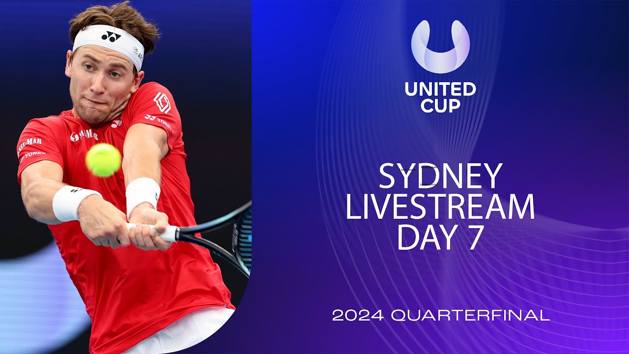 LIVE | France v Norway | Sydney Day 7 | United Cup 2024 | テニスはフラミンゴにまかせろ！