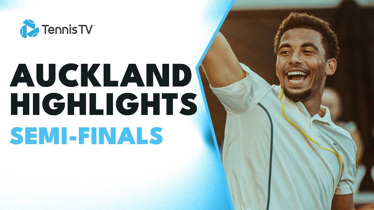 Shelton Battles Daniel; Fils Faces Tabilo | Auckland 2024 Semi-Final ...