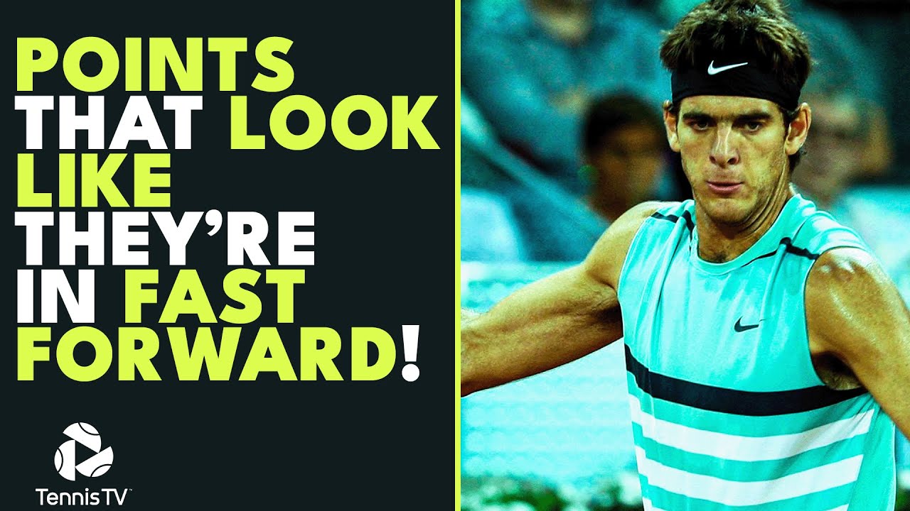 Tennis Points That Look Like They’re In Fast Forward ⏩ | テニスはフラミンゴにまかせろ！