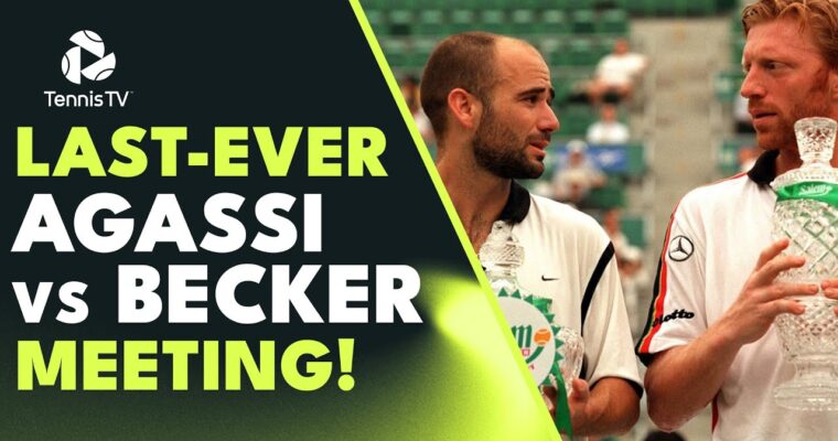The LAST-EVER Agassi vs Becker Meeting: Played Over 24 Hours! | Hong ...