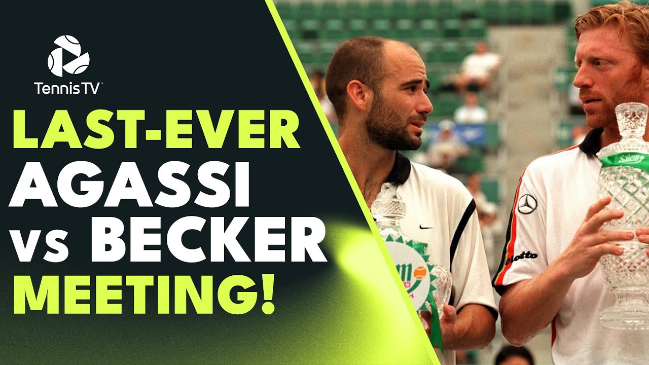 The LAST-EVER Agassi vs Becker Meeting: Played Over 24 Hours! | Hong ...