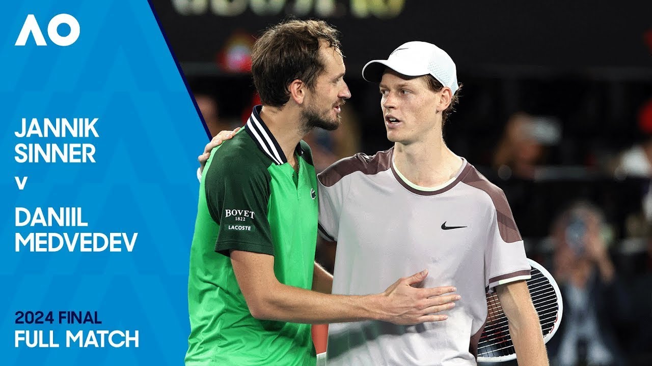 Jannik Sinner v Daniil Medvedev Full Match | Australian Open 2024 Final | テニスはフラミンゴにまかせろ！