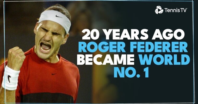 Roger Federer’s FIRST Year As World No. 1 | Best Shots & Moments From ...