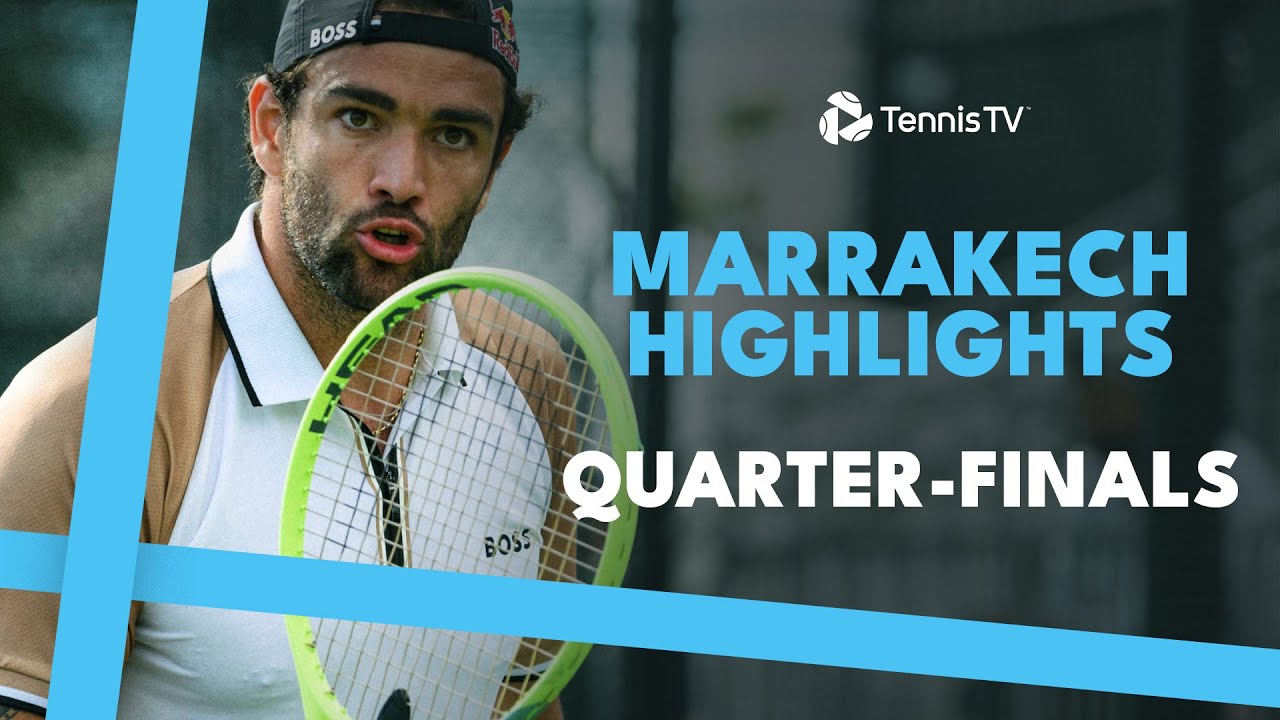 Berrettini vs Sonego; Navone & Carballes Baena Feature | Marrakech 2024 Quarter-Finals ...