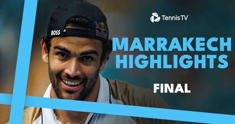 Matteo Berrettini vs Roberto Carballes Baena For The Title! | Marrakech 2024 Final Highlights ...
