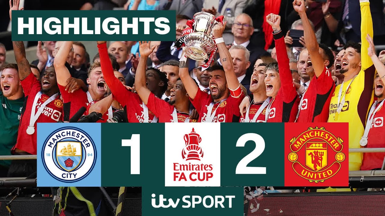 HIGHLIGHTS | Manchester City v Manchester United | FA Cup Final 2024 ...