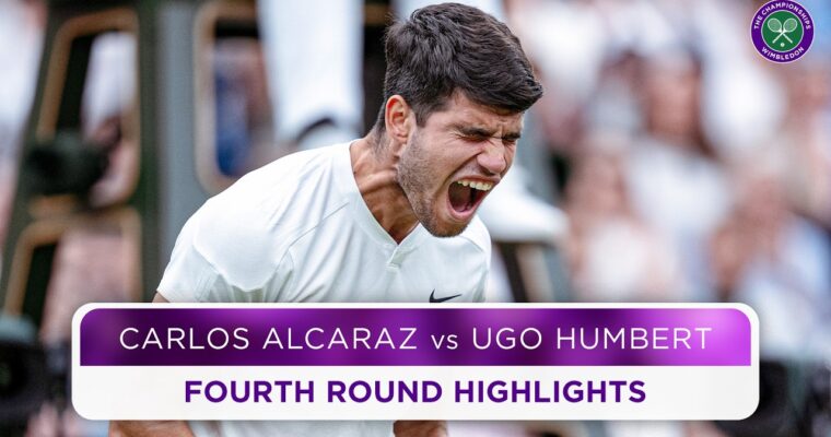 An unmissable encounter! | Carlos Alcaraz vs Ugo Humbert | Highlights | Wimbledon 2024 | テニスは ...