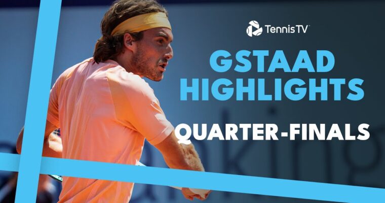 Berrettini vs Auger-Aliassime; Tsitsipas & More In Action| Gstaad 2024 Highlights Quarter-Finals ...