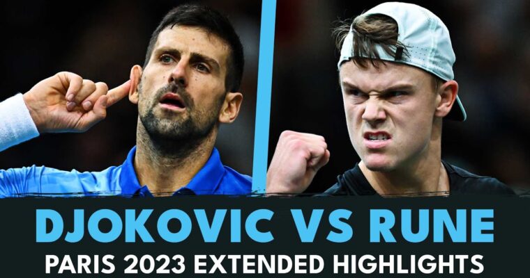 Novak Djokovic vs Holger Rune Electric Battle | Paris 2023 Extended Highlights | テニスはフラミンゴにまかせろ！