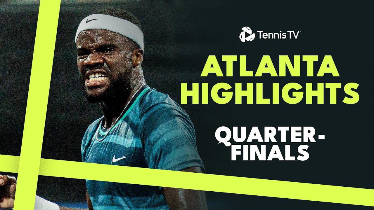 Tiafoe Headlines; Thompson vs Davidovich Fokina Marathon | Atlanta 2024 ...