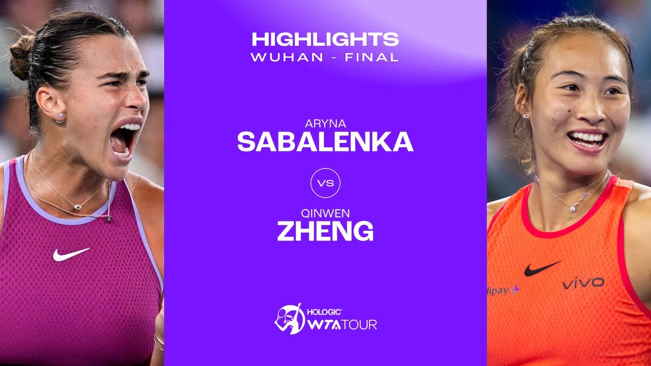 Aryna Sabalenka vs. Zheng Qinwen | 2024 Wuhan Final | WTA Match Highlights | テニスはフラミンゴにまかせろ！