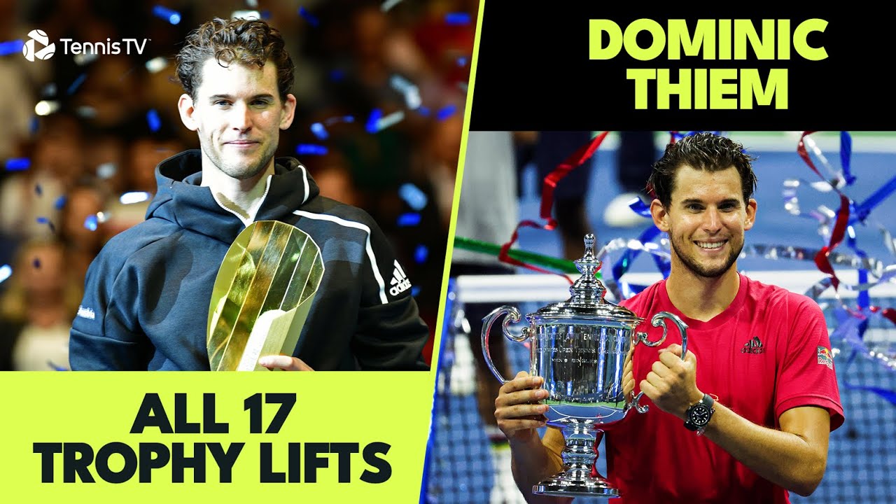 Dominic Thiem: Every Championship Point & Trophy Lift! | テニスはフラミンゴにまかせろ！