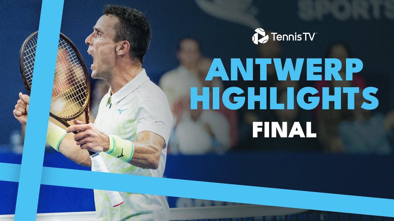 Roberto Bautista Agut vs Jiri Lehecka For The Title | Antwerp 2024 Final Highlights | テニスはフラミンゴに ...