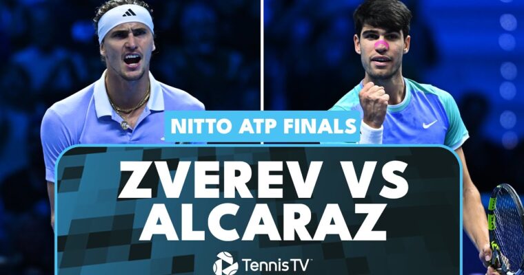 Alexander Zverev vs Carlos Alcaraz EPIC Match Highlights | Nitto ATP Finals 2024 | テニスはフラミンゴにまかせろ！