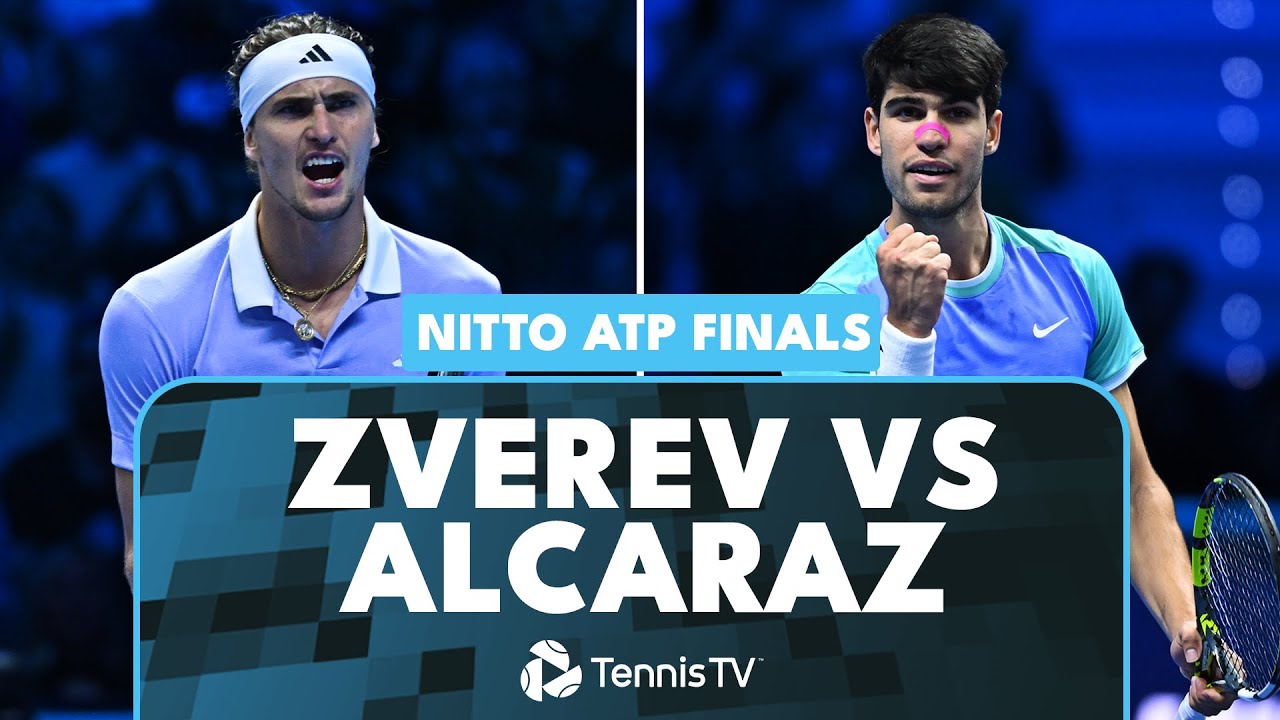 Alexander Zverev vs Carlos Alcaraz EPIC Match Highlights | Nitto ATP Finals 2024 | テニスはフラミンゴにまかせろ！