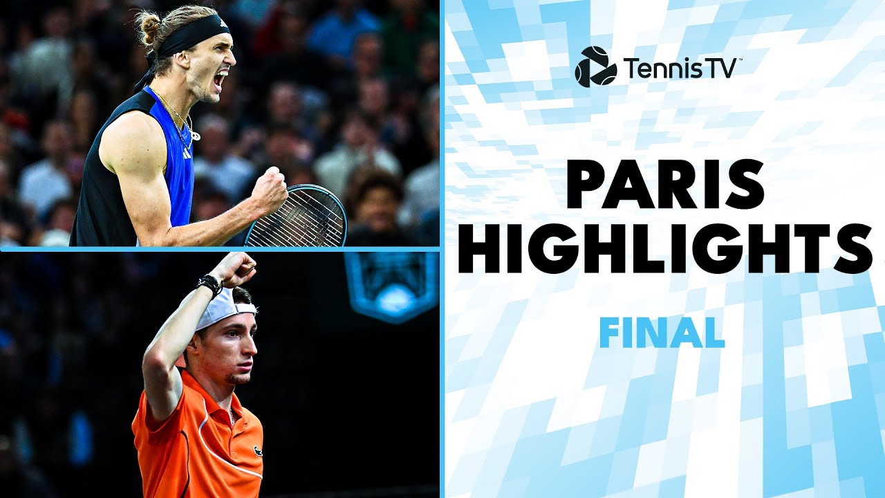 Alexander Zverev vs Ugo Humbert For The Title | Paris 2024 Final Highlights | テニスはフラミンゴにまかせろ！