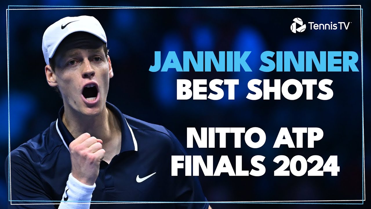 Jannik Sinner: Best Shots On The Way To Nitto ATP Finals Title! | テニスは ...
