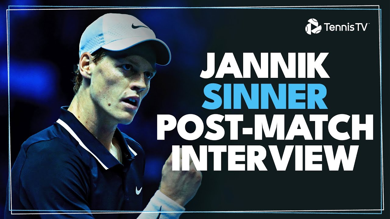 Jannik Sinner Reflects On “Perfect” Semi-Final vs Ruud | Nitto ATP Finals | テニスはフラミンゴにまかせろ！