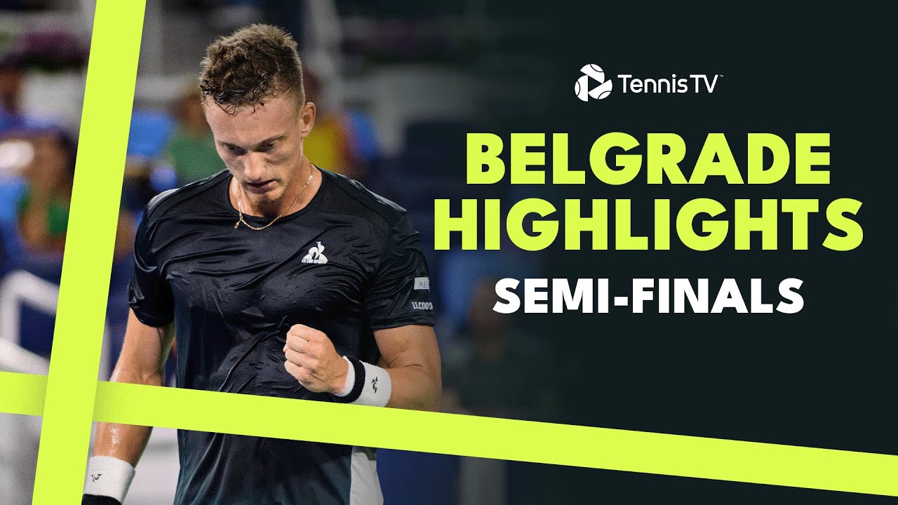 Shapovalov Faces Lehecka; Medjedovic Vs Djere | Belgrade 2024 Semi-Final Highlights | テニスはフラミンゴに ...