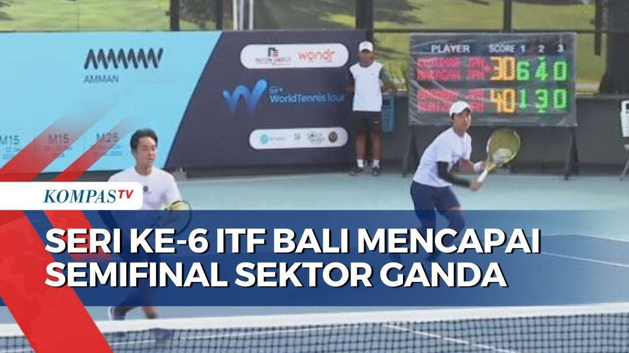 Turnamen Tenis ITF Bali, Pasangan Jepang Tantang Luca-Wang di Final | テニスはフラミンゴにまかせろ！