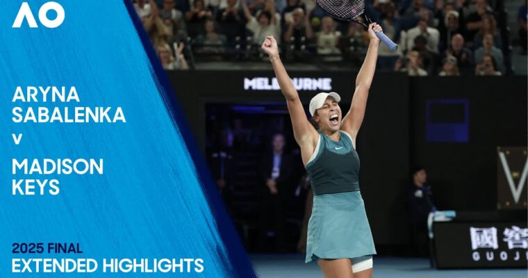 Aryna Sabalenka v Madison Keys Extended Highlights | Australian Open 2025 Final | テニスはフラミンゴにまかせろ！