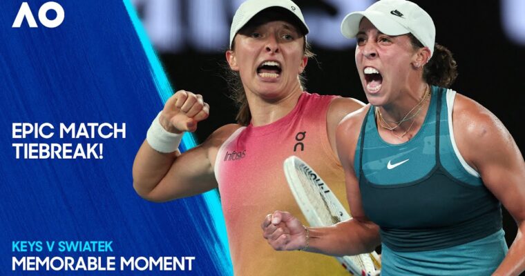 FULL MATCH TIEBREAK! | Madison Keys v Iga Swiatek | Australian Open ...