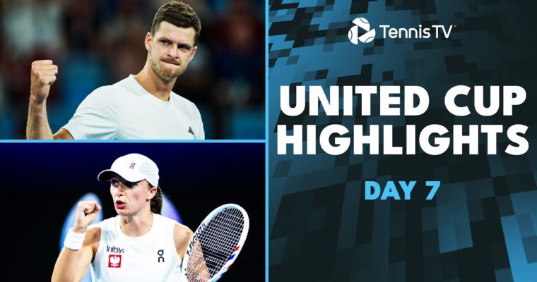 Hurkacz Takes On Harris & Swiatek vs Boulter | United Cup 2025 Day 7 ...