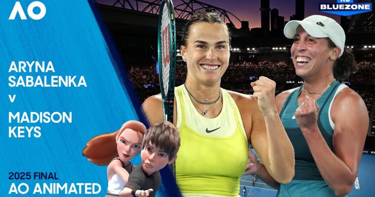 LIVE | Aryna Sabalenka v Madison Keys | AO Animated on Bluezone | Australian Open 2025 Final ...