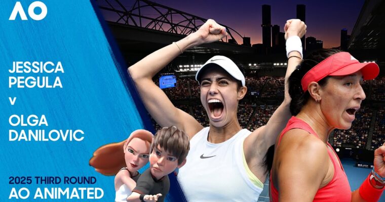 LIVE | Jessica Pegula v Olga Danilovic | AO Animated | Australian Open ...